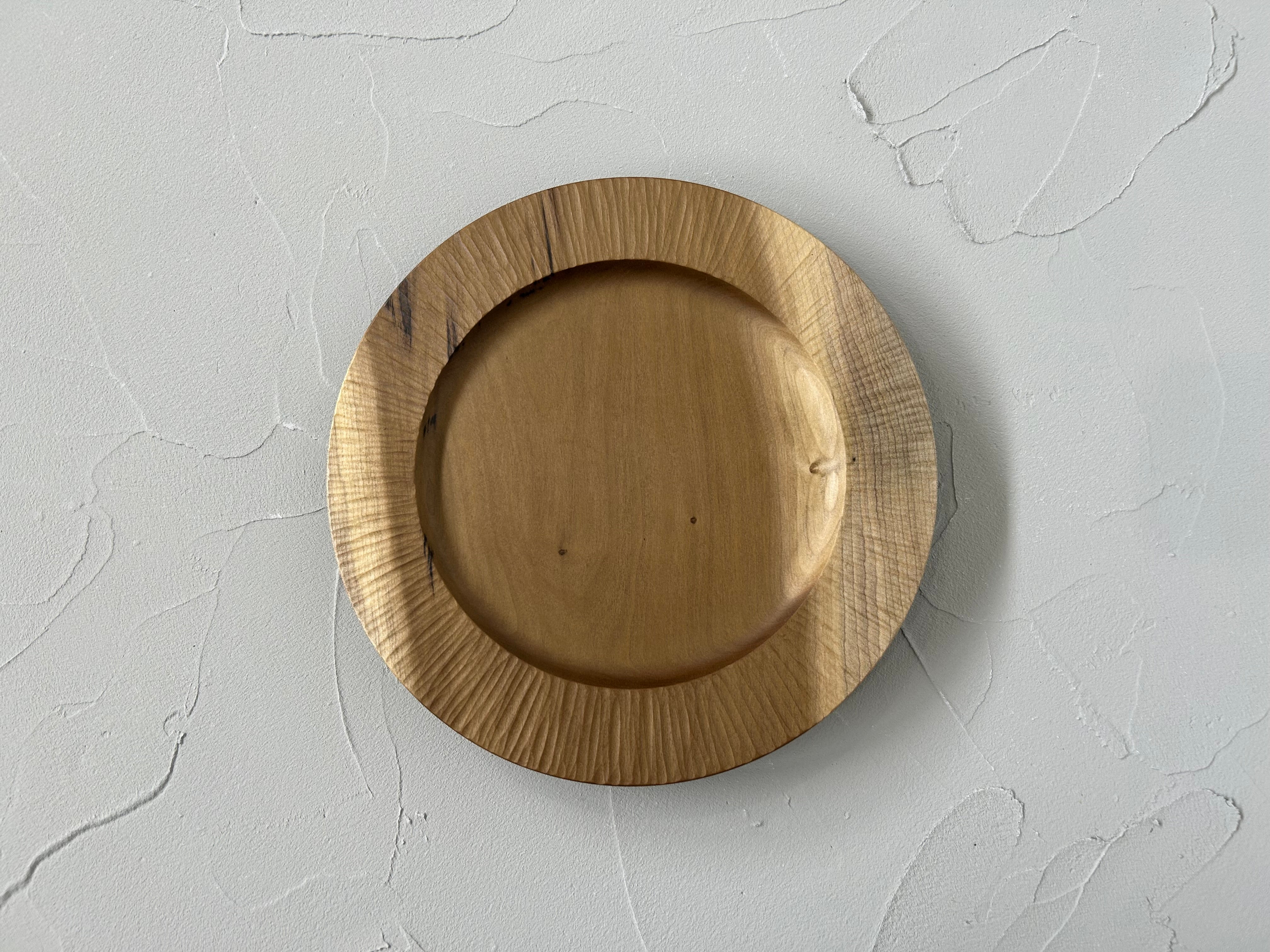 【tou 村田一紗】 ホオノキ rim hori plate L（No.40）/HK00056 – ジェネラルストア 百代