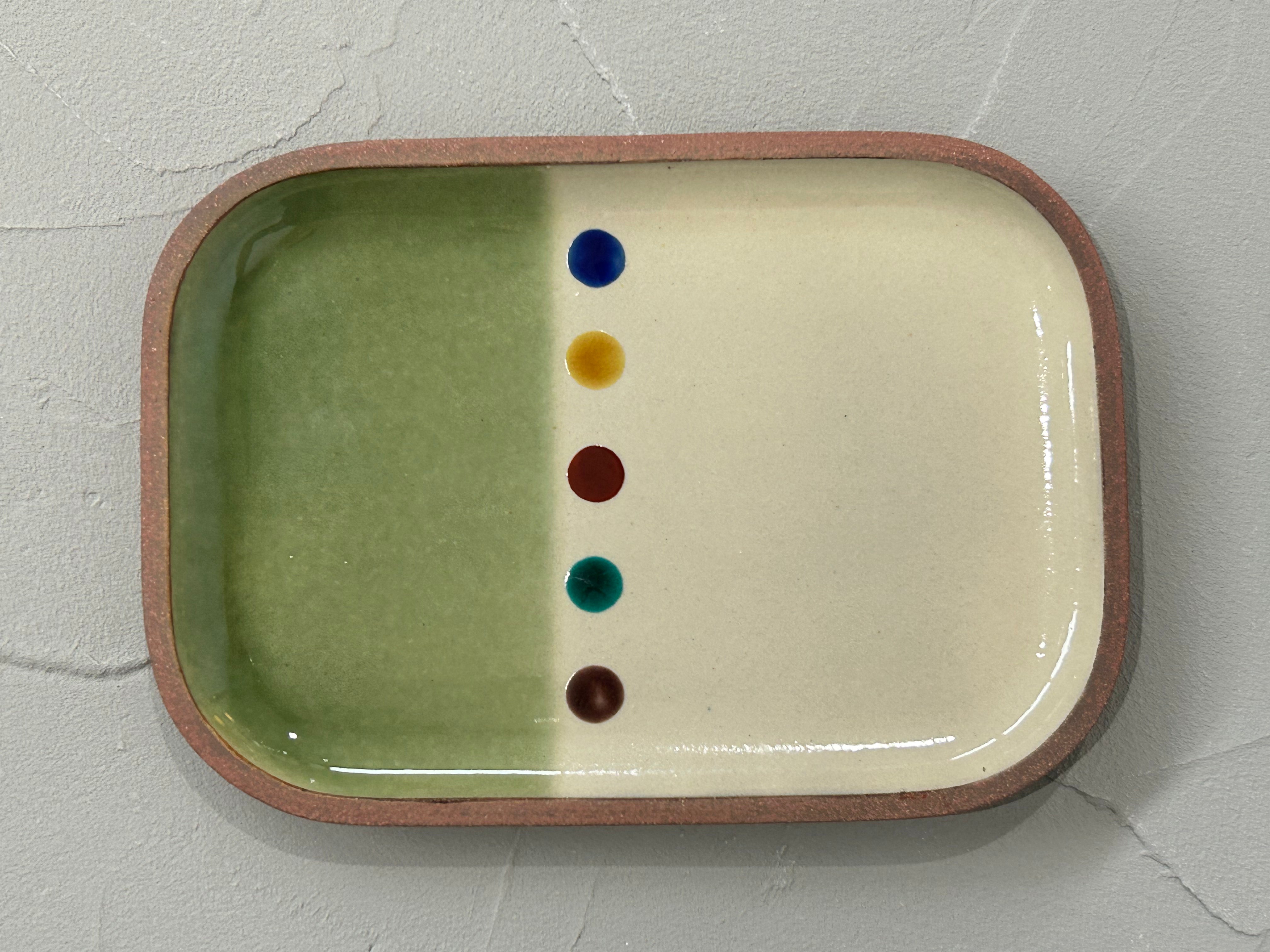 【一翠窯】 issui pottery 角皿 中 オーグスヤー/HK00195 – ジェネラルストア 百代